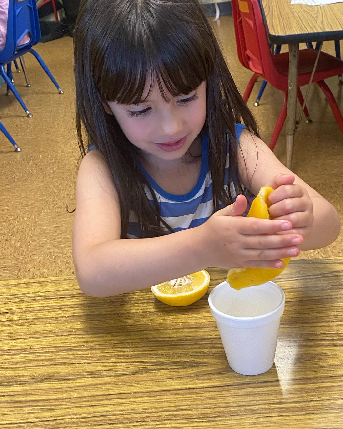 Learning with lemons for preschool age children